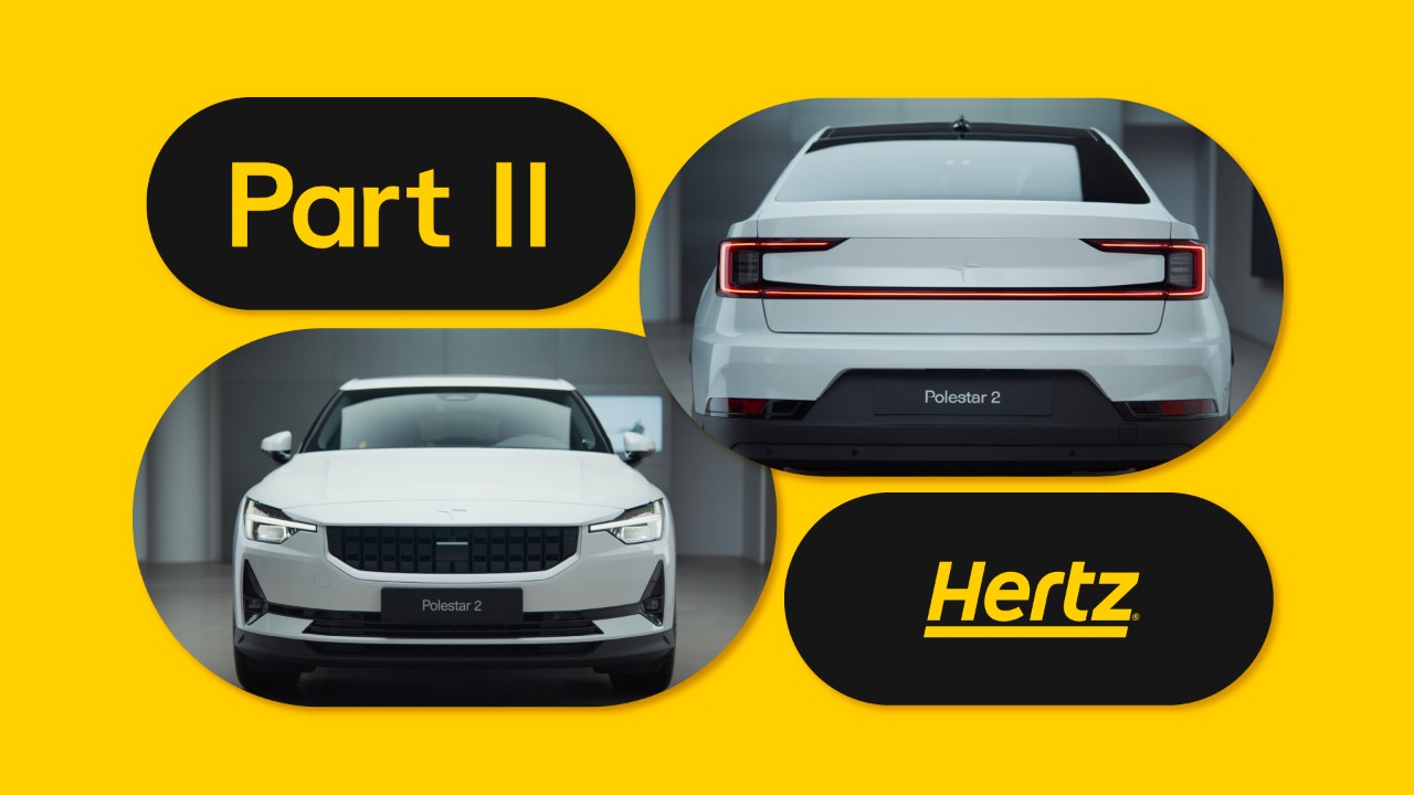 Taking a drive in the Polestar 2 | Hertz