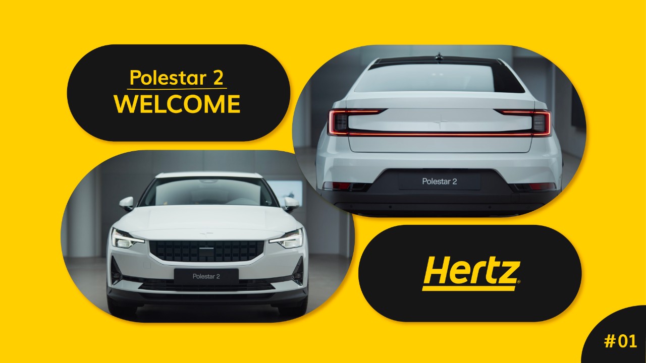 Taking a drive in the Polestar 2 | Hertz