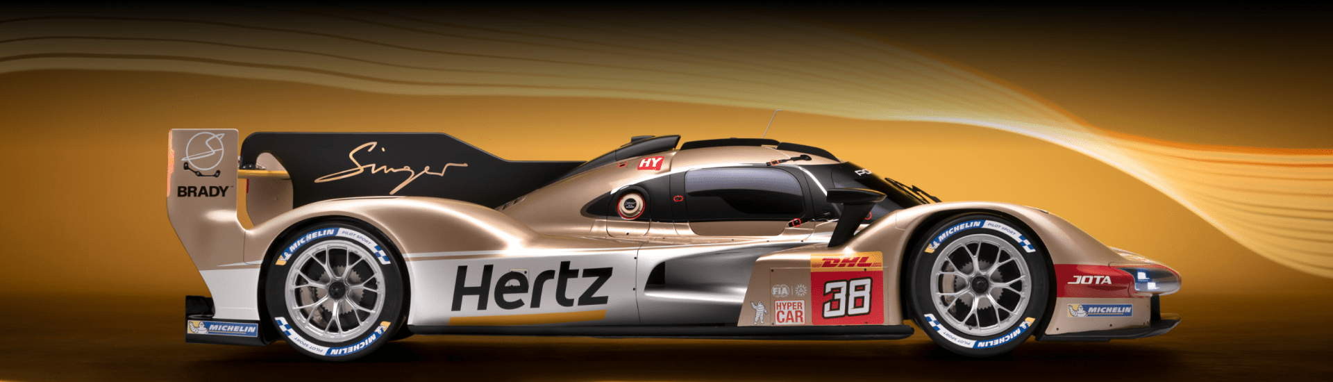 Hertz Racing Gold