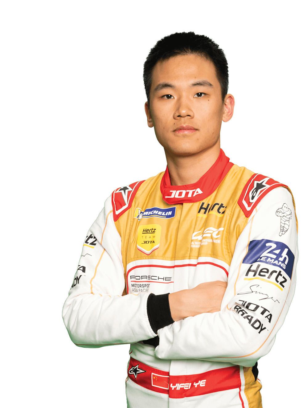 Yifei Ye Driver Bio | Hertz Racing Gold