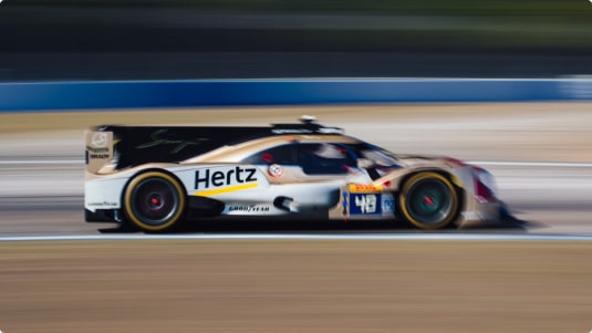 Hertz Racing Gold